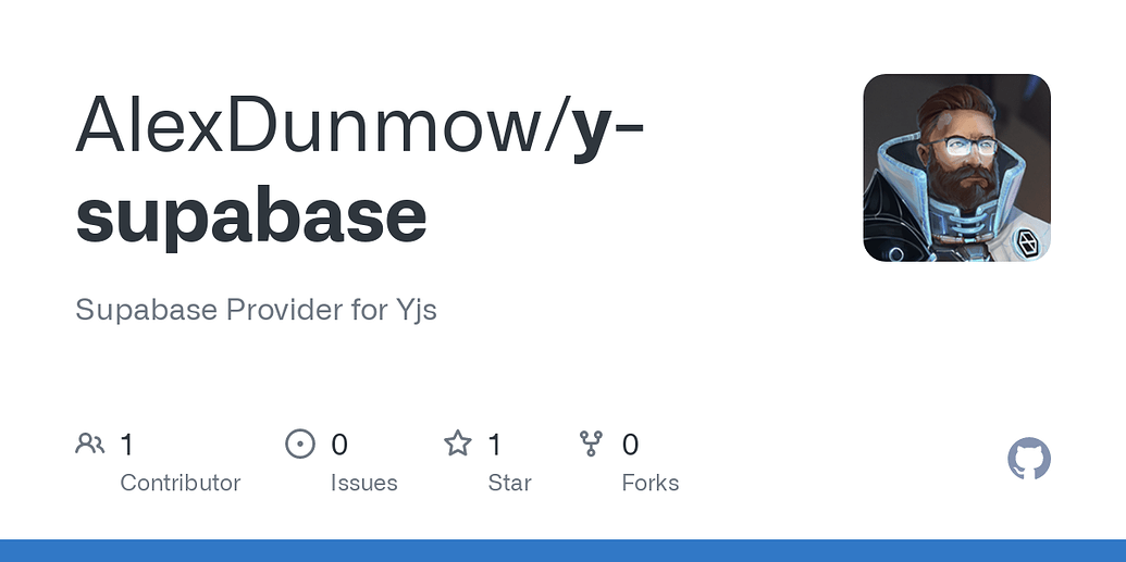 Supabase for yjs - Yjs Community Supabase for yjs - Yjs Community